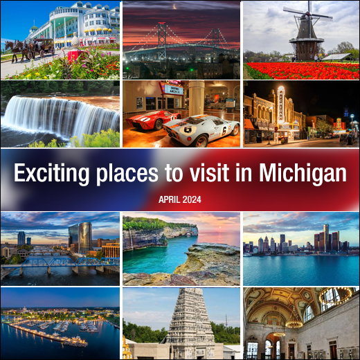 Exciting places to visit in Michigan