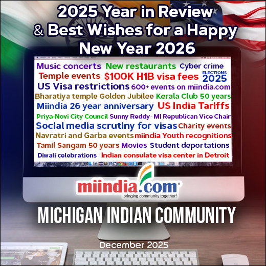 Miindia.com - Detroit Michigan Indians website